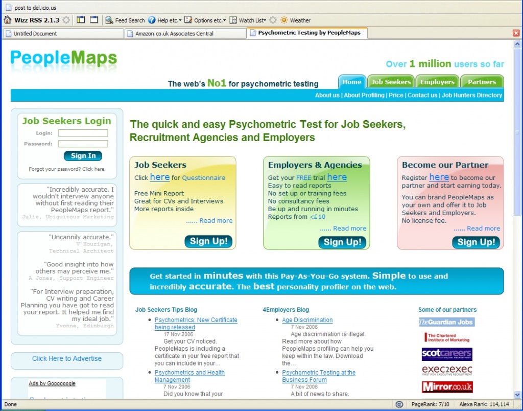 PeopleMaps history – in design