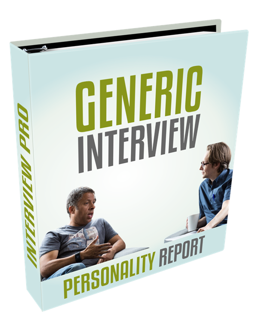 interview pro generic interview | Online Psychometric Personality ...