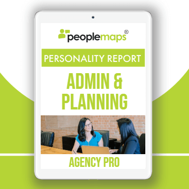 Agency pro 2 ADMIN AND PLANNING | Online Psychometric Personality ...